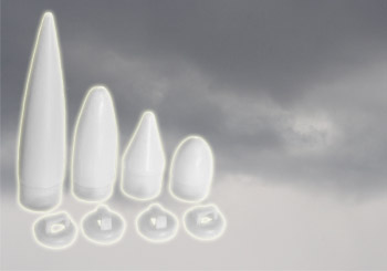 Nose Cones : Rocketarium Model Rocket Kits, parts and launch supplies